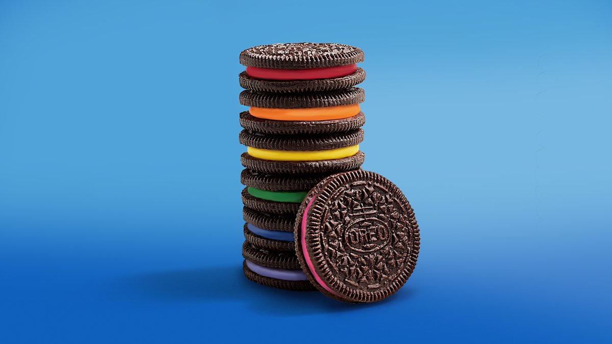 Oreo Memproduksi Edisi Spesial Oreo Pelangi dalam Rangka LGBT History ...
